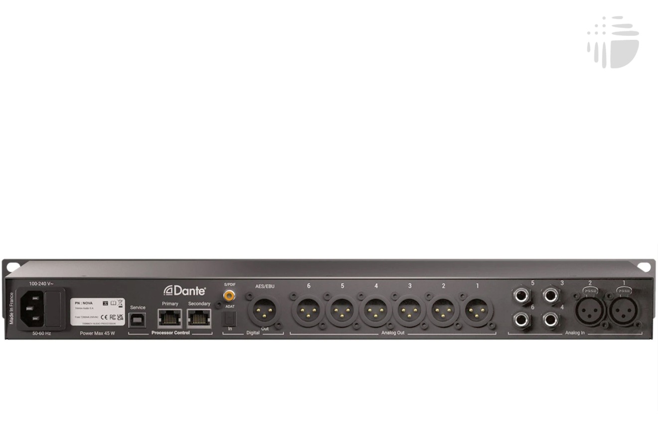 Trinnov NOVA + 3D - Monitoring - Active Room Correction - Helios Online